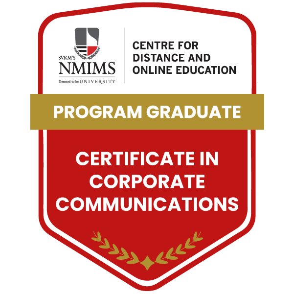 Certificate Program in Corporate Communications Program Completion