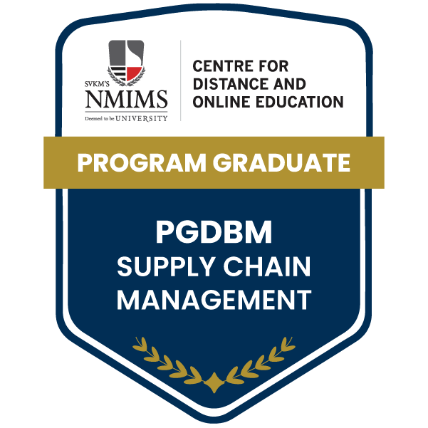PGDBM (Supply Chain Management) Program Completion